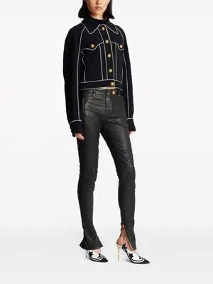 Balmain Western Crepe Jacket