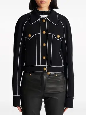 Balmain Western Crepe Jacket