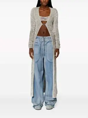 DIESEL® M-carol Logo-plaque Cardigan