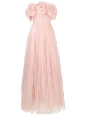 Ana Radu Square Neck Evening Dresses