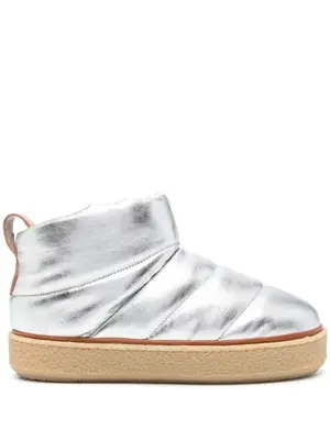 Isabel Marant Etoile Silver Tone Shoes For Women