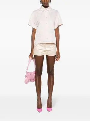 Moschino Jacquard Short-sleeve Shirt