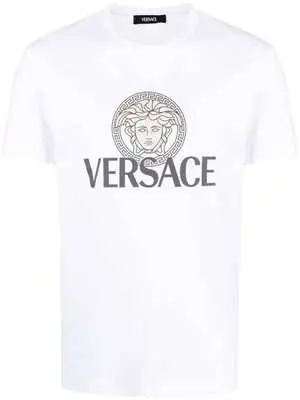 Versace Medusa Logo-print T-shirt - White