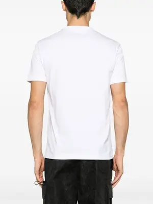 Versace Printed Cotton-jersey T-shirt - White