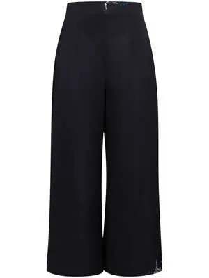 Marni Contrast Stitching Pants For Women