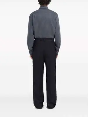 Marni Satin-stripe Trim Trousers