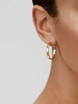 Monica Vinader Medium Siren Muse Hoop Earrings