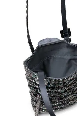 Benedetta Bruzziches Lollo La Grande Shoulder Bag - Grey