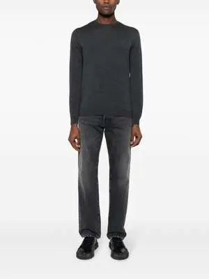 DELL'OGLIO Crew-neck Merino-wool Jumper