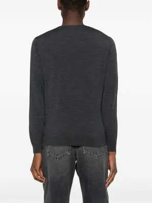 DELL'OGLIO Crew-neck Merino-wool Jumper