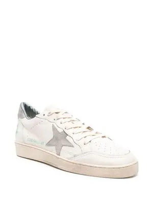 GOLDEN GOOSE Ball Star Leather Sneakers - Neutrals