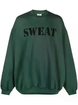 Vetements Textured Sweatshirts Hoodies For Women
