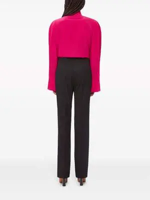 Nina Ricci Tie-neck Silk Blouse