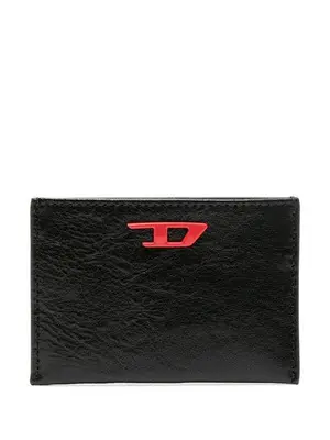 DIESEL Rave Leather Cardholder - Black