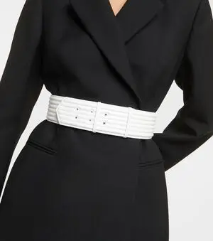 Alaïa Padded Leather Belt