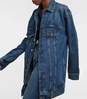 Khaite Ross Denim Trucker Jacket