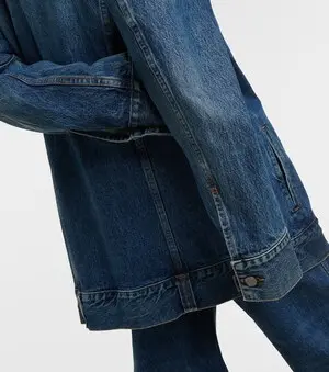Khaite Ross Denim Trucker Jacket