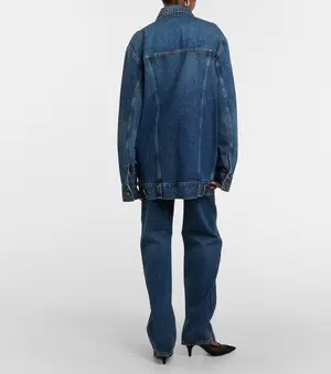 Khaite Ross Denim Trucker Jacket