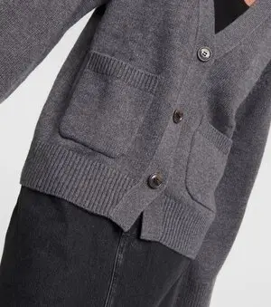 LISA YANG Danni Cashmere Cardigan - Grey