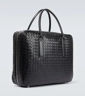 Bottega Veneta Getaway Intrecciato Duffle Bag