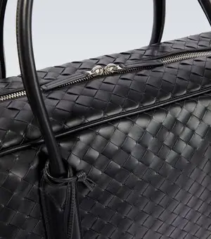 Bottega Veneta Getaway Intrecciato Duffle Bag