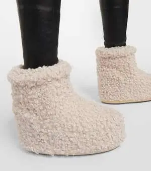 Moon Boot Icon Low Faux Shearling Snow Boots