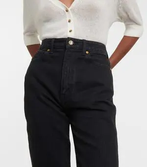 Khaite Danielle High-rise Straight Jeans