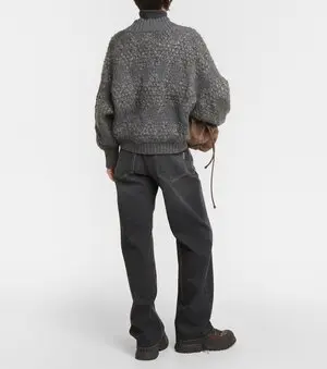 Brunello Cucinelli Wool, Cashmere, And Silk Cardigan