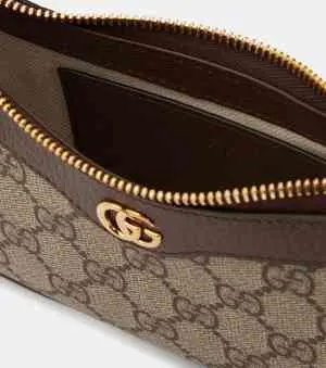 Gucci Ophidia Mini Gg Canvas Shoulder Bag - Beige
