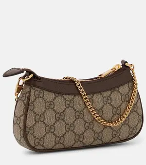 Gucci Ophidia Mini Gg Canvas Shoulder Bag - Beige