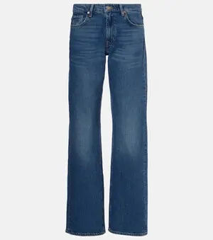 7 For All Mankind Tess High-rise Jeans - Blue