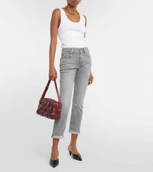 7 For All Mankind Mid-rise Slim Jeans
