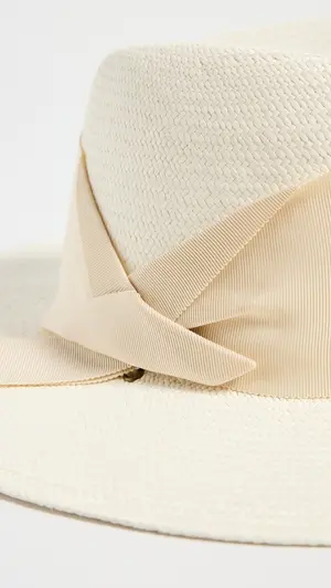 Freya Field Gardenia Straw Hat - Bone