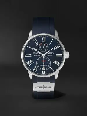 ULYSSE NARDIN Marine Torpilleur Automatic 42mm Watch - Blue