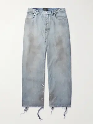Balenciaga Straight Leg Jeans For Men