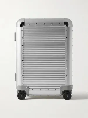 FPM MILANO Bank Spinner 55cm Aluminium Suitcase - Silver