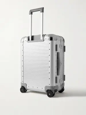 FPM MILANO Bank Spinner 55cm Aluminium Suitcase - Silver