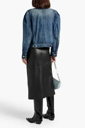 MARANT ETOILE Bolinea Denim Trucker Jacket - Mid Denim