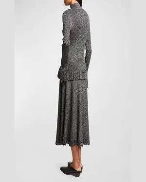 Proenza Schouler White Label Avery Sparkly Knit Top