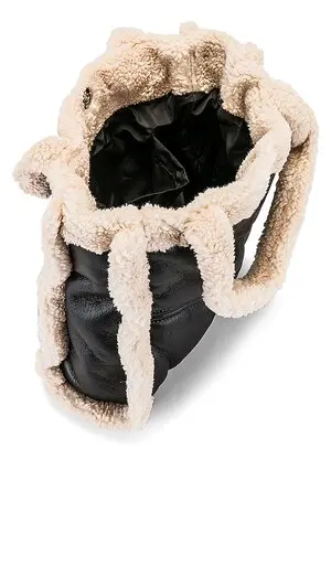 LAMARQUE Zoey Tote - Black & Ivory