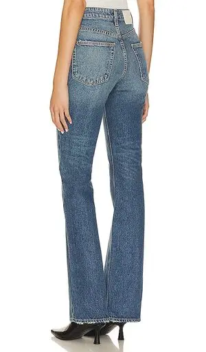GRLFRND Melanie Petite High Rise Boot Cut Jeans