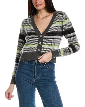 BRODIE CASHMERE Brodie Cashmere Matilda Cashmere Cardigan - Grey