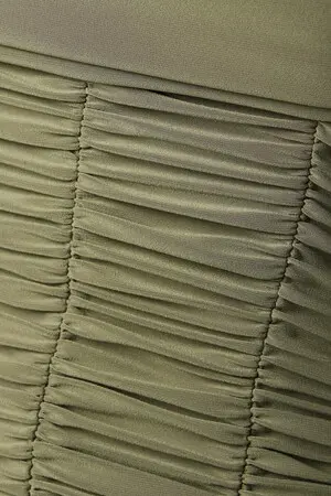 Tibi Convertible Ruched Jersey Top