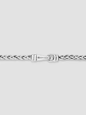 David Yurman Wheat Chain Necklace In Sterling