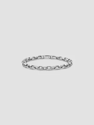 David Yurman Streamline Heirloom Chain Link Bracelet In Sterling