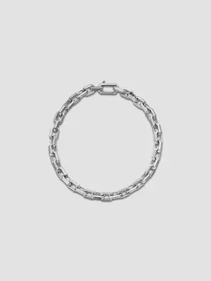 David Yurman Streamline Heirloom Chain Link Bracelet In Sterling