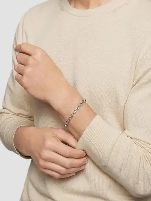 David Yurman Streamline Heirloom Chain Link Bracelet In Sterling