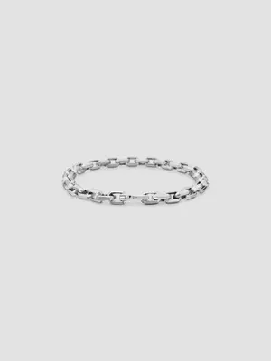 David Yurman Streamline Heirloom Chain Link Bracelet In Sterling