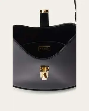 Prada Cleo Shoulder Bag - Nero