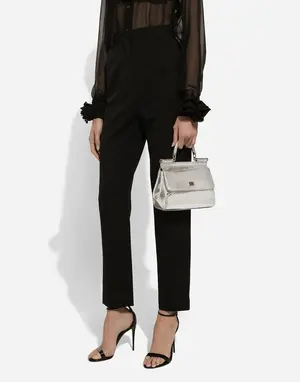 Dolce & Gabbana Small Sicily Handbag - Silver